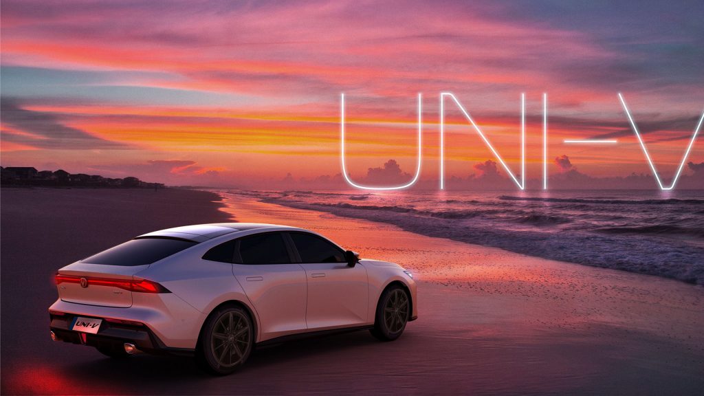 The New Sedan 2023 Changan UNI V Launched in Saudi Markets | Motory News